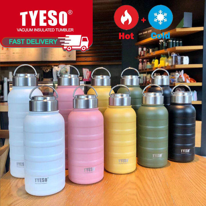 Original Tyeso Tumbler Insulated Thermos Stainless Steel Outdoor Sport Vacuum Bottle Thermoflask ...