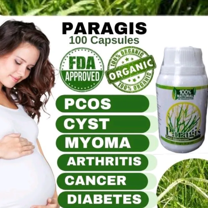 ORIGINAL Paragis Capsule | FDA Approved | Pure Herbs 100% (100 capsules ...