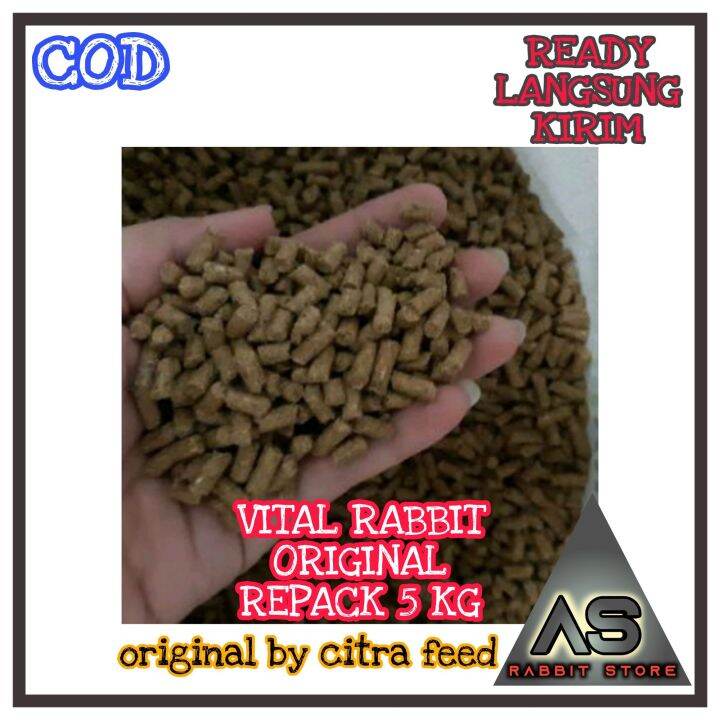 VITAL RABBIT ORIGINAL REPACK 5 KG | Lazada Indonesia