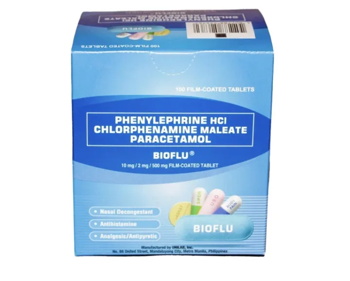 Bioflu 100 pcs 1 box | Lazada PH