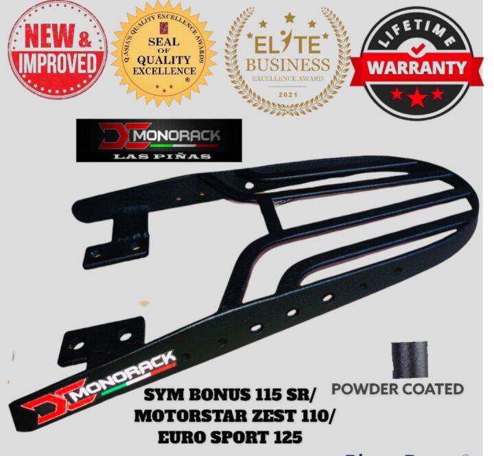 SYM BONUS 115 SR/ MOTORSTAR ZEST 110/ EURO SPORT 125 DC MONORACK ...
