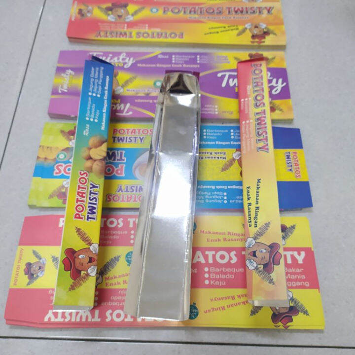 100 LEMBAR KERTAS KENTANG ULIR BAHAN IVORY FOIL UKURAN 35 × 13 HIGH ...