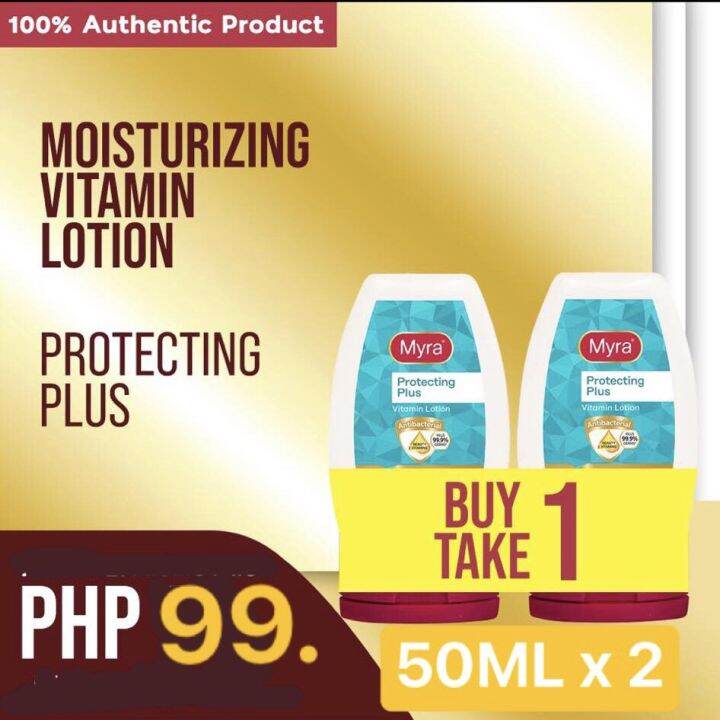 Buy 1Take1‼️ Myra Protecting Plus 50mlx2 | Lazada PH