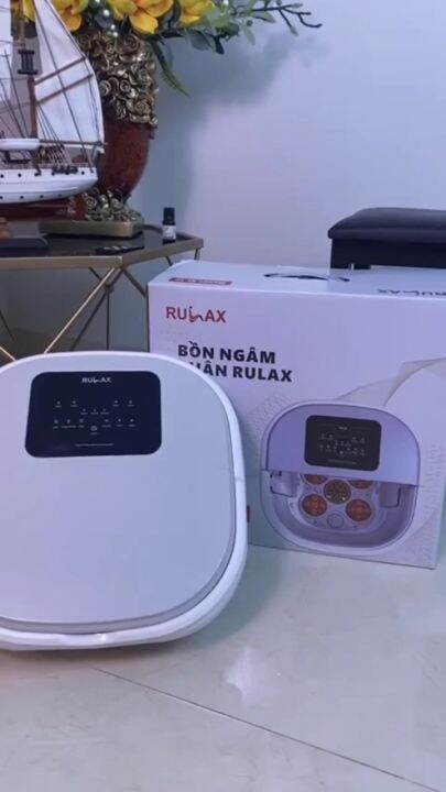 Bồn Ngâm Chân Massage Rulax Có Thể Gấp Gon Tiện Lợi, Giảm Đau Chân Cân ...