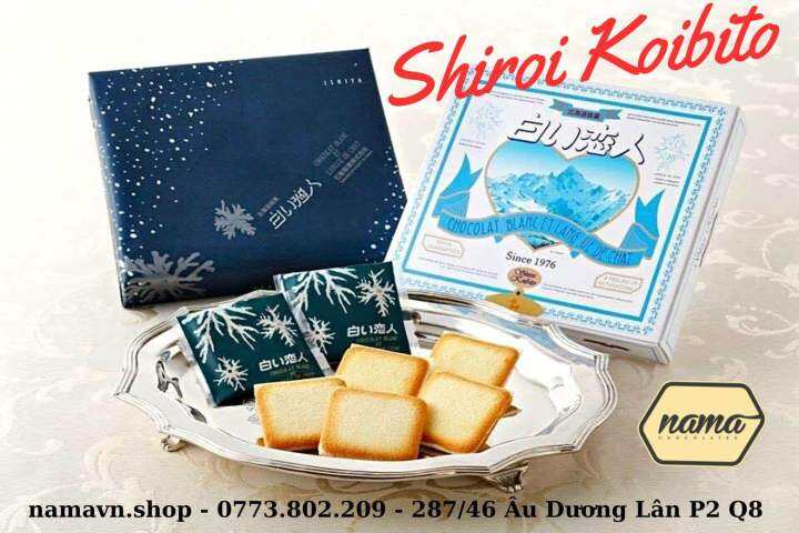 Shiroi Koibito ''Người tình tuyết trắng'' Bánh quy kem sữa Nhật Bản đến từ Hokaido | Lazada.vn