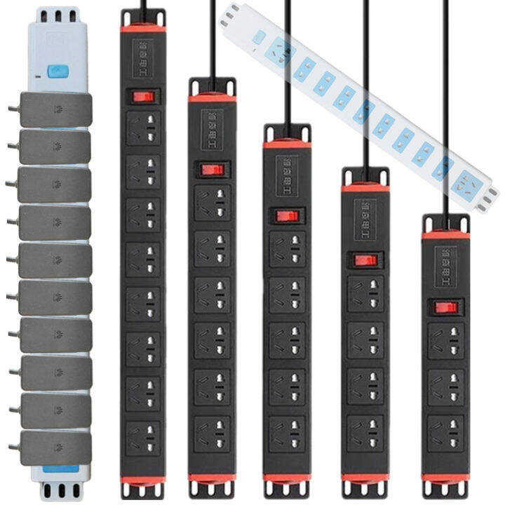 PDU Equipment Cabinet Socket Data Center Electricity Box Power Strip 10 ...