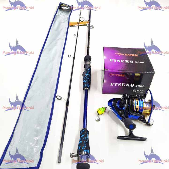 joran set daido supersonic set 180 + reel fugu | Lazada Indonesia