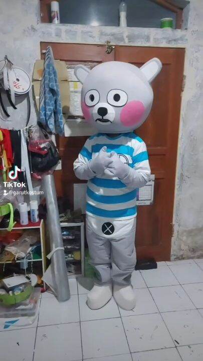 Kostum maskot badut panda keren setelan dewasa lucu costume karnaval ...