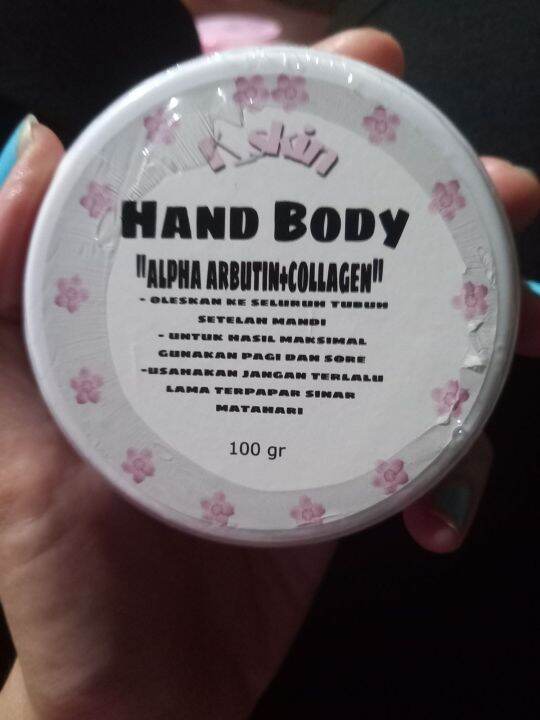 HB BOOSTER HANDBODY DOSTING ALPHA ARBUTIN COLLAGEN | Lazada Indonesia