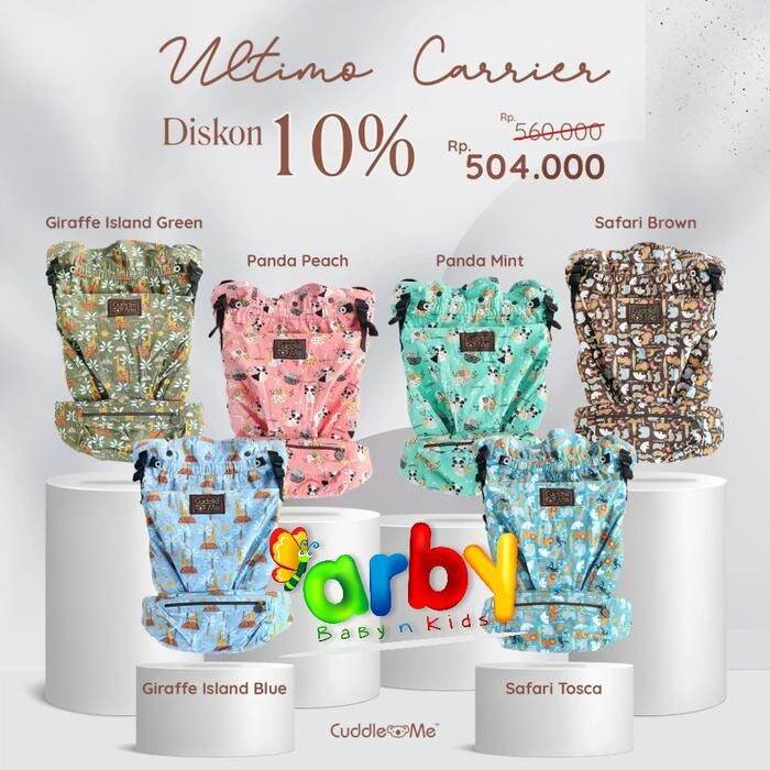 CuddleMe Cuddle Me Ultimo Carrier Gendongan Bayi Hipseat Bayi Ergonomis ...