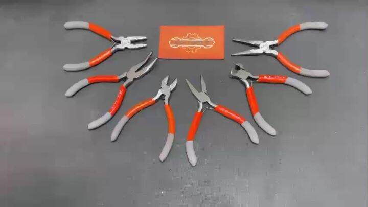 Bộ kìm mini 5inch 125mm K-8299 Kapusi kìm đầu cua, kìm nhọn, kìm mỏ vịt ...