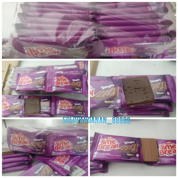 Wafer Salut Coklat Time Break | Lazada Indonesia