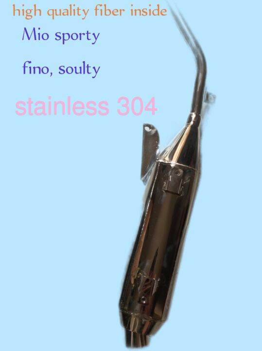 Yamaha Mio Sporty, Fino, Soulty stainless Chicken pipe | Lazada PH