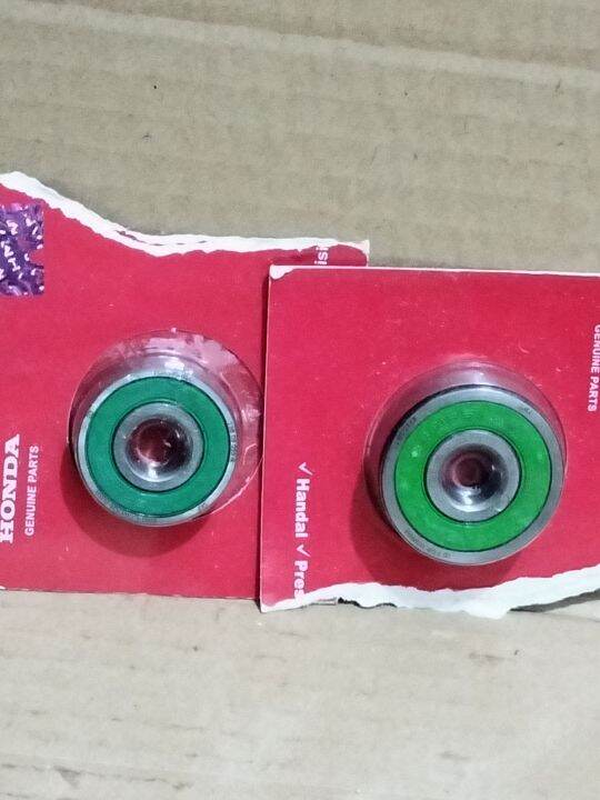 Bearing 6201,6301 kanan dan kiri laher Roda belakang Honda Supra X 125 karisma Supra fit new ...