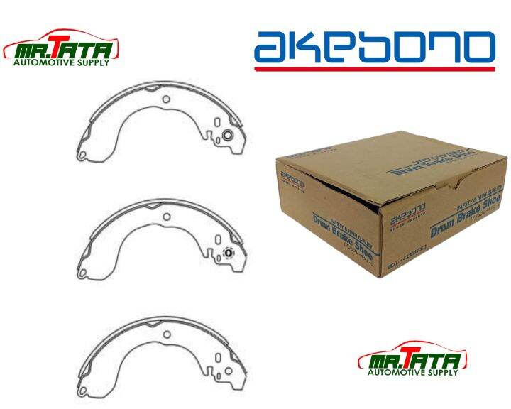 Akebono Brake Shoe for Mitsubishi Xpander (NN2080) | Lazada PH