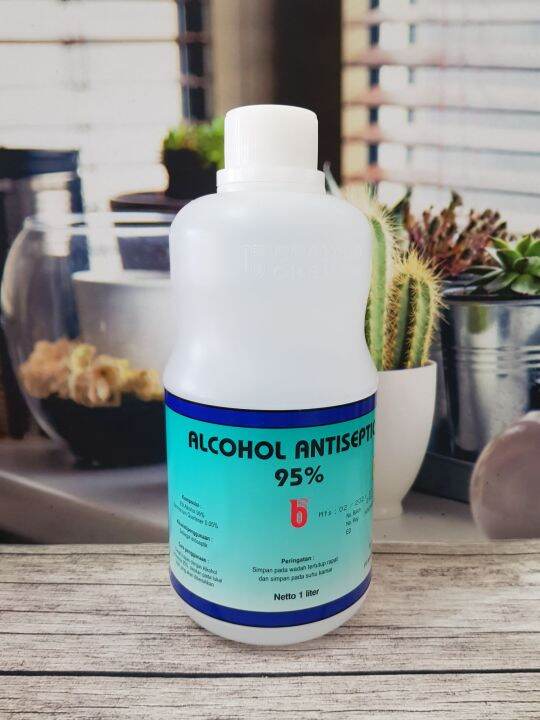 Alkohol 95% Medis Merk Brataco kemasan 1 Liter | Lazada Indonesia