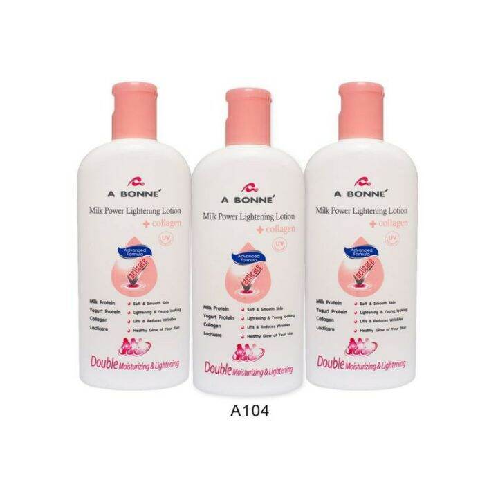 A Bonne Milk Power Lightening Lotion w/ Collagen 150mL | Lazada PH