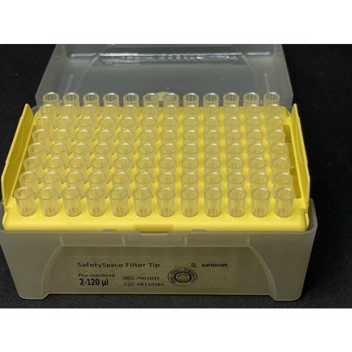 ปิเปตทิป (safety Space Fillter Tip) ขนาด 2-120ulพร้อมกล่อง96ชิ้น ...