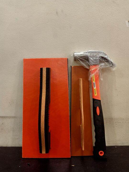 TROWEL SET TOOLS(RODELA BIG AND SMALL WITH HAMMER) | Lazada PH