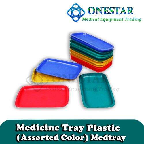 Medicine Tray Plastic (Assorted Color) Medtray | Lazada PH