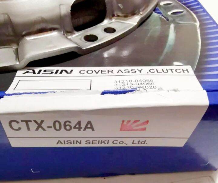 AISIN ORIGINAL CLUTCH COVER/PRESSURE PLATE TOYOTA INNOVA 2.5, 2KD CTX ...