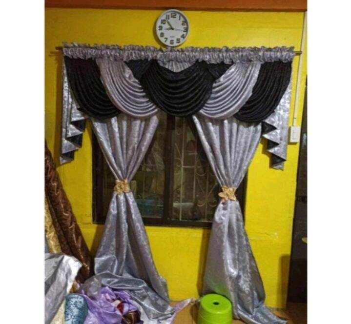 SWAG CURTAIN SILK FABRIC | Lazada PH