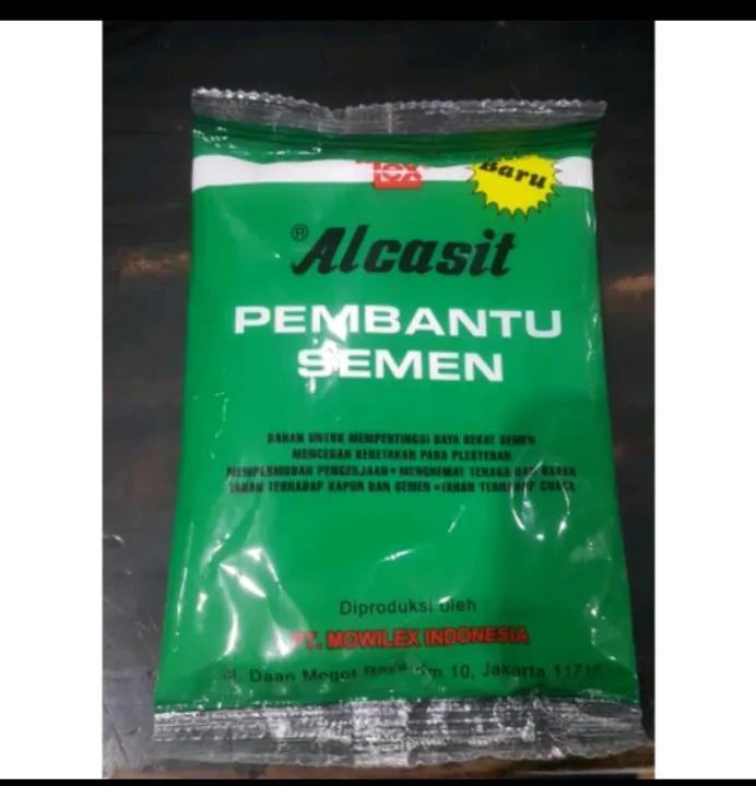 Alkasit Alcasit Pembantu Semen 50 Gram Mowilex | Lazada Indonesia