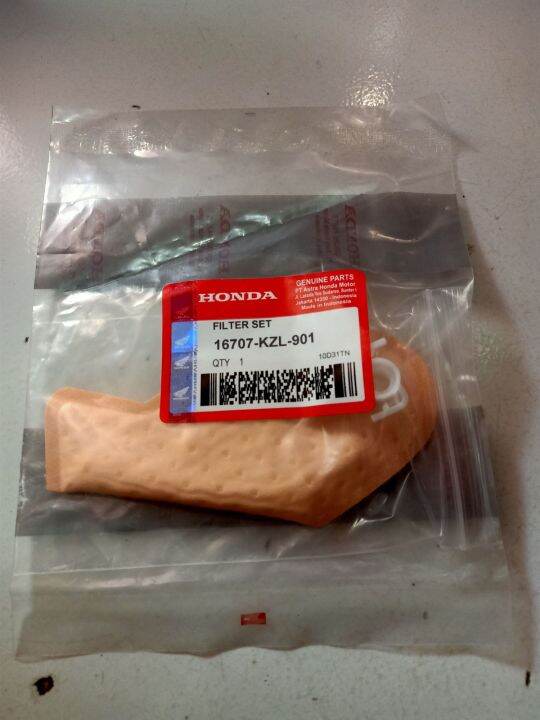 Pampers motor filter motor HONDA BEAT injeksi standar 16707-KZL-901 ...
