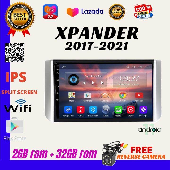 MITSUBISHI XPANDER 2GB + 32GB ANDROID HEAD UNIT (2017-2021) | Lazada PH