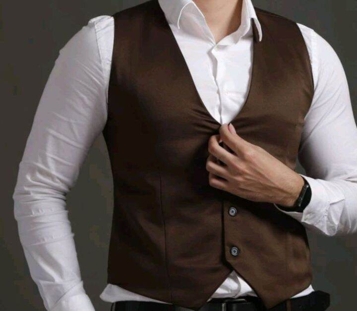 Jaket rompi vest pria / jaket rompi vest wanita | Lazada Indonesia