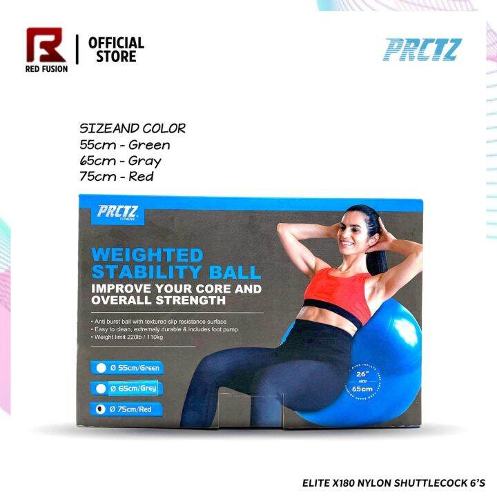 PRCTZ Weighted Stability Ball | Lazada PH