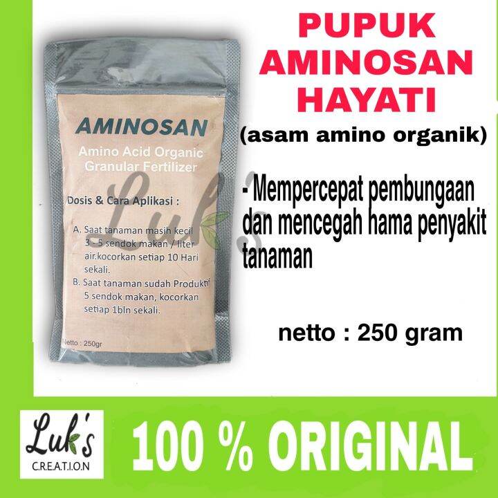 AMINOSAN pupuk asam amino hayati asam amino organik | Lazada Indonesia