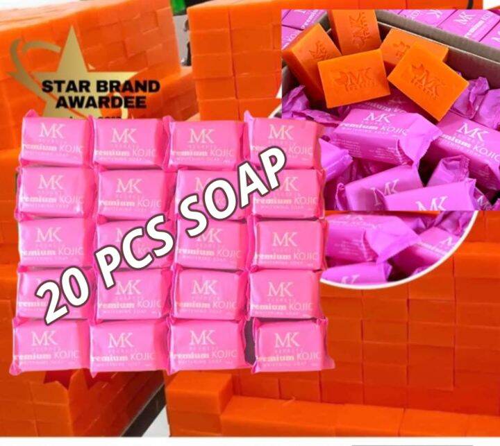 MK Secrets Premium Kojic Soap Reseller Package 20pcs | Lazada PH