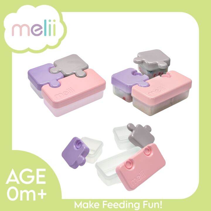 Melii Baby Puzzle Container (Lunch Box/ Food Container) | Lazada PH