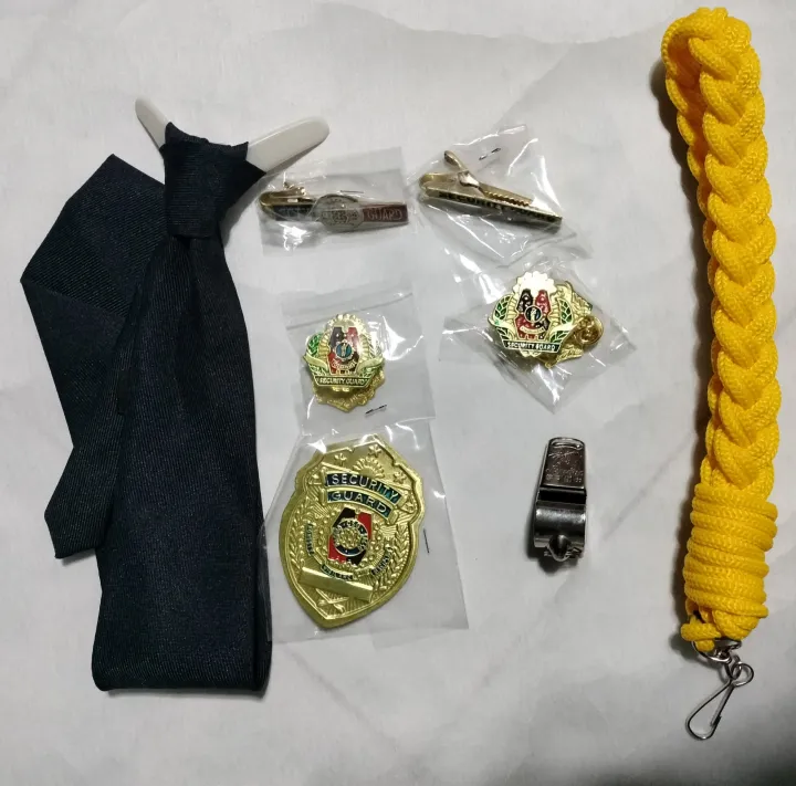 SECURITY GUARD ACCESSORIES SET and MORE | Lazada PH