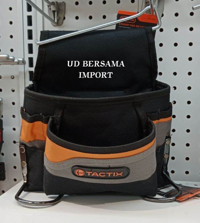 Tactix Tas Pinggang Perkakas 8 Kompartemen/Tas safety Perkakas | Lazada Indonesia