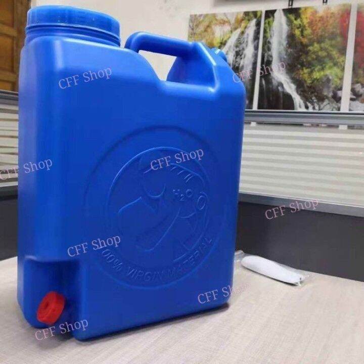 5gal Blue gallon makapal5 gallon water container plastic vat water ...