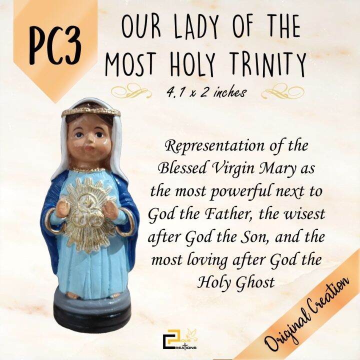 Chibi Mary - Our Lady of the Most Holy Trinity | Lazada PH