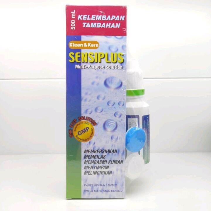 KLEAN & KARE SENSIPLUS MULTI-PURPOSE SOLUTION (500ml+100ml) free lens container | Lazada