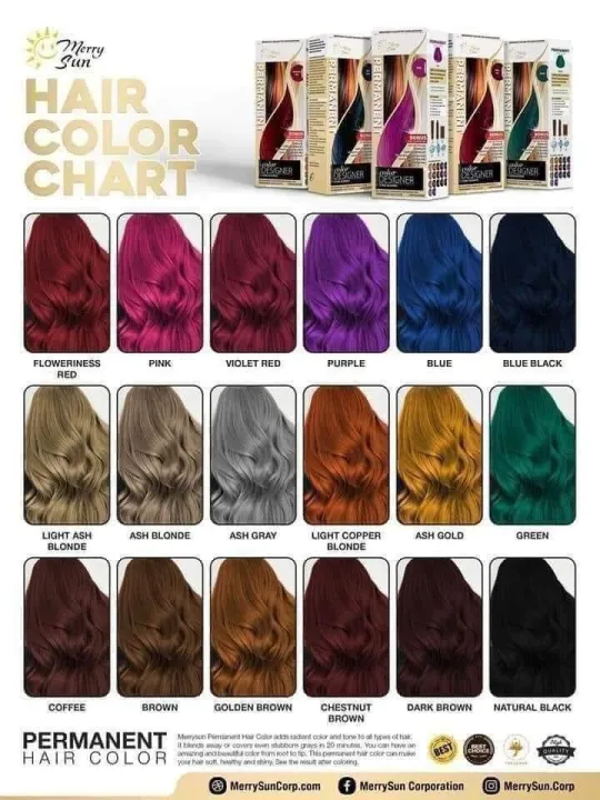 Merry sun hair color | Lazada PH