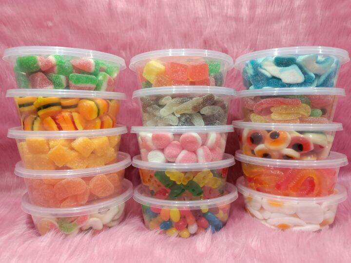 Gummy Candy in tub mix gummies snacks gummy candy | Lazada PH