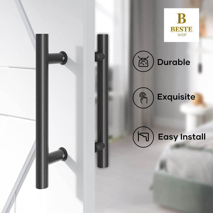 Pull Handle H Type Handle Stainless Steel Wood Door Handle Glass Door ...
