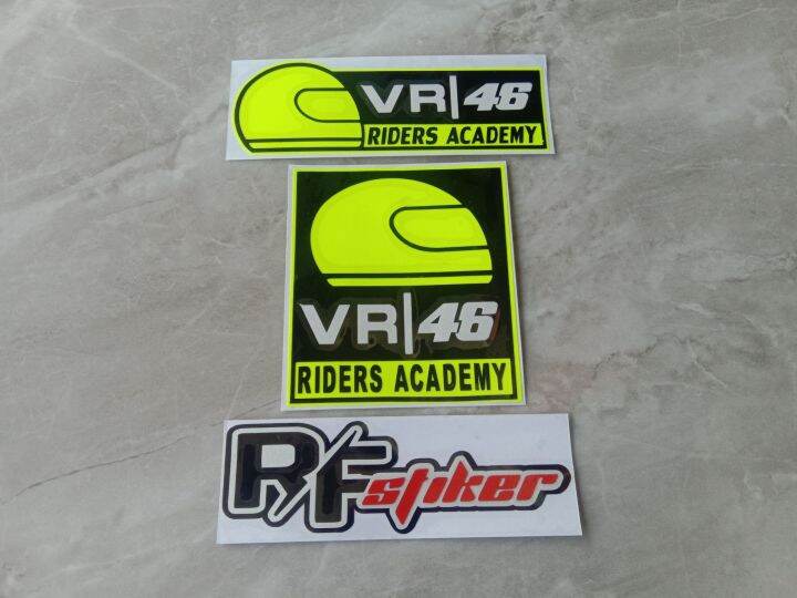 Stiker valentino rossi 46 sticker vr 46 riders academy | Lazada Indonesia