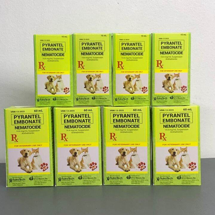 Nematocide Pyrantel Embonate Dewormer for Pets | Lazada PH