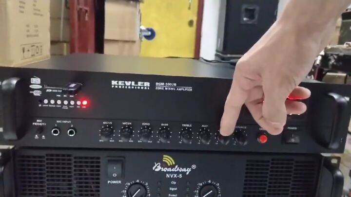 Kevler BGM-300UB 180W Multi Zone Mixing Amplifier | Lazada PH