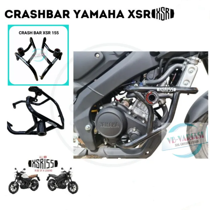 Crash bar yamaha xsr 155 pelindung body xsr155 | Lazada Indonesia