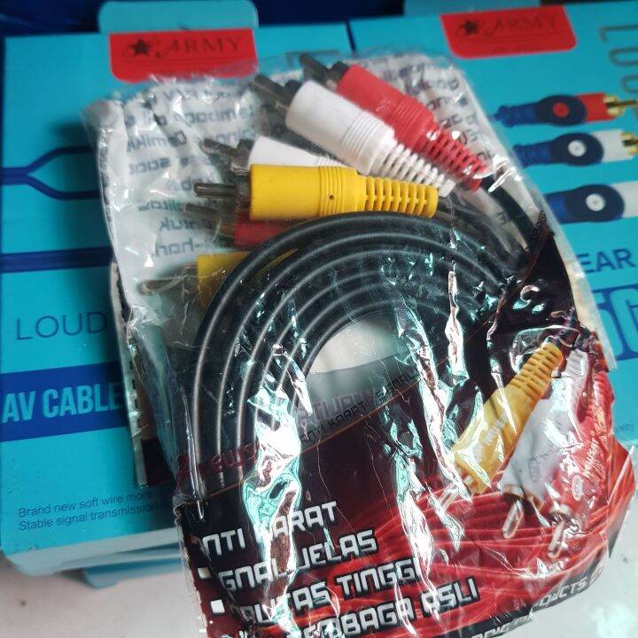 KABEL DVD VCD CD ke TV Cable Audio | Lazada Indonesia