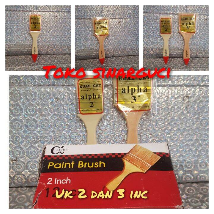 Kuas Tangan 633 ukuran 4 inc Merk Alfa | Lazada Indonesia