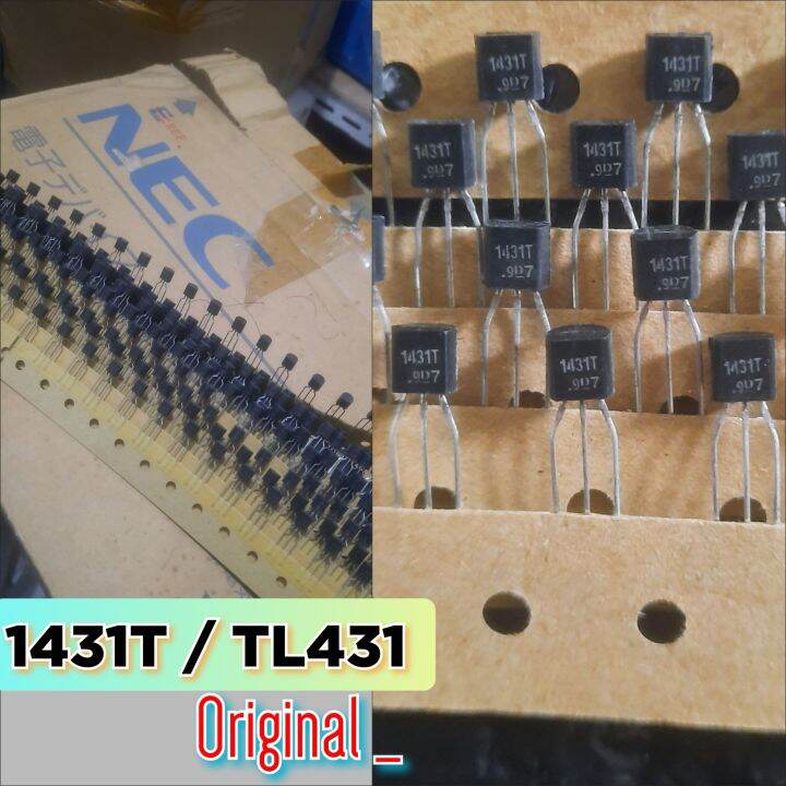 TRANSISTOR TR 1431T TRANSISTOR TR TL431 ORIGINAL NEC | Lazada Indonesia