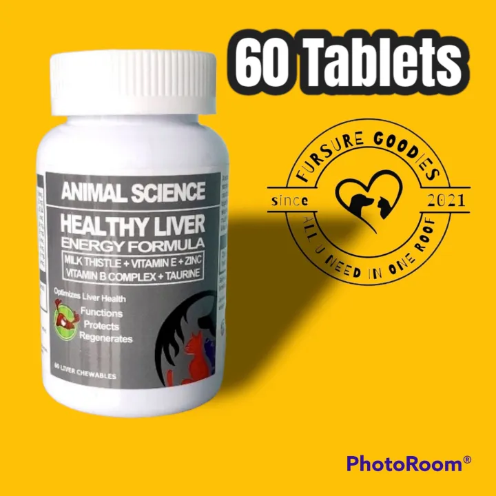 Animal Science Healthy Liver (60 Chewable Tablet) | Lazada PH